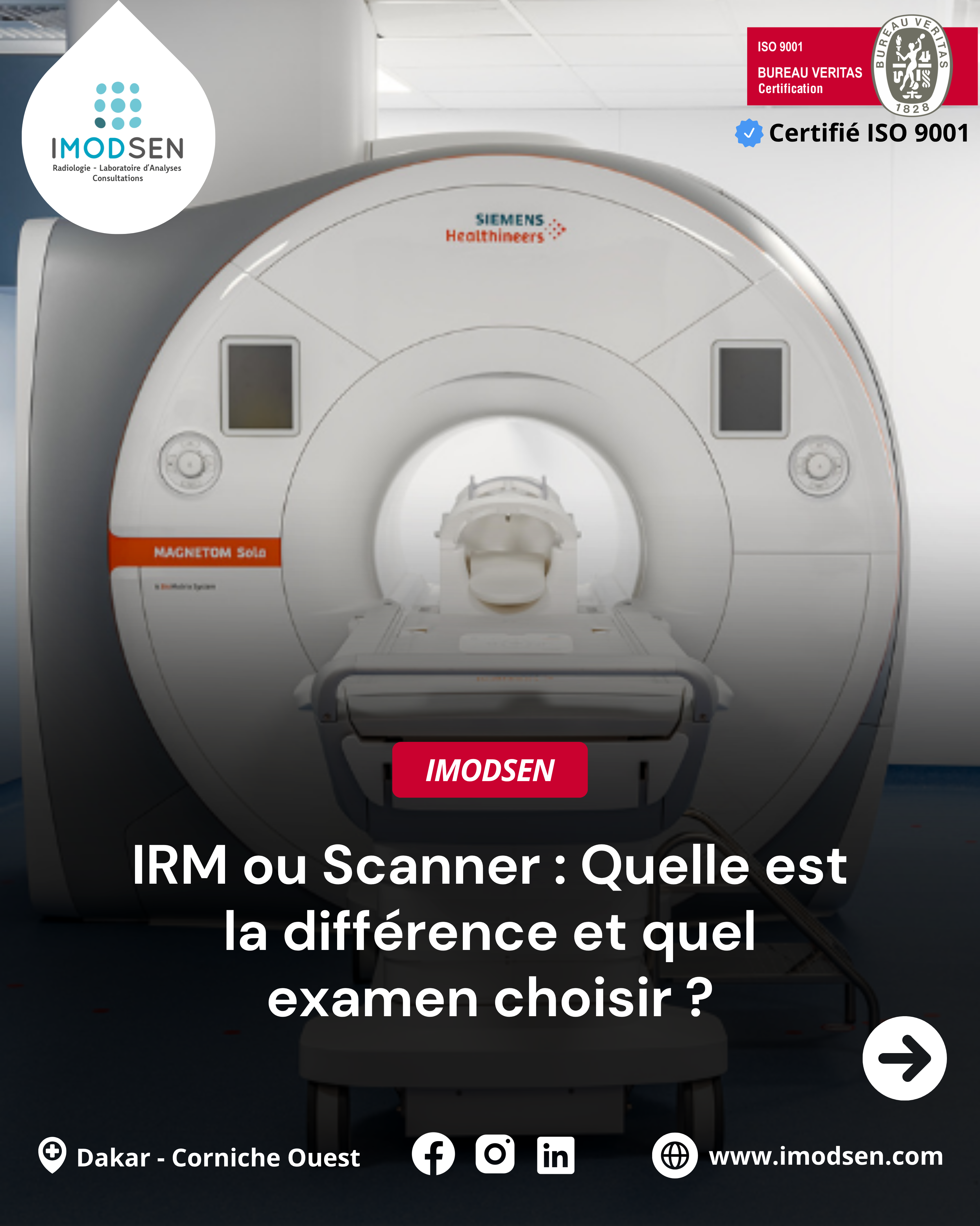 IRM ou Scanner : quelle est la différence et quel examen choisir ? | Imodsen